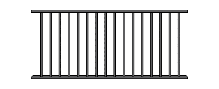 Cinch Steel Railing - Utah Deck Supply