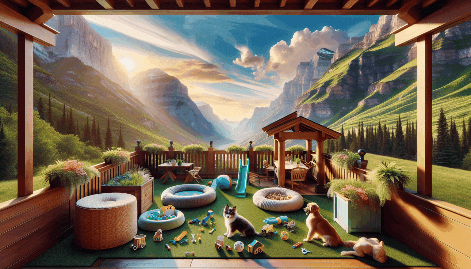 Create a Fun Pet Play Zone Today - Utah Deck Supply